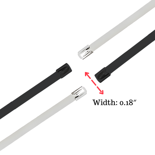 150 lbs Stainless Steel Ball-Lock Cable Ties: Specifications and ...